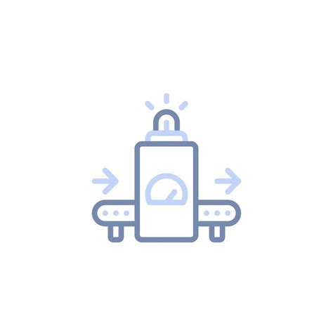 Assembly Line Conveyer Automation Icon 23900603 Vector Art At Vecteezy