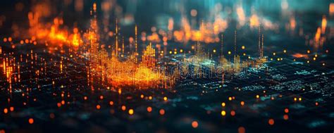 Exploring The Vibrant Interplay Of Data And Economics Through Dynamic Stock Illustration