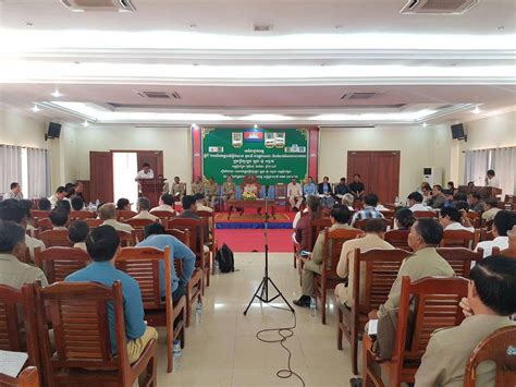 Spm Edoc ខេត្តស្ទឹងត្រែង នា ថ្ងៃ ទី ១៥ ខែ សី ហា ឆ្នាំ២០១ ៧ លោក សេង ម៉ៅ ប្រ ធានរ តនា គារ ខេត្ត