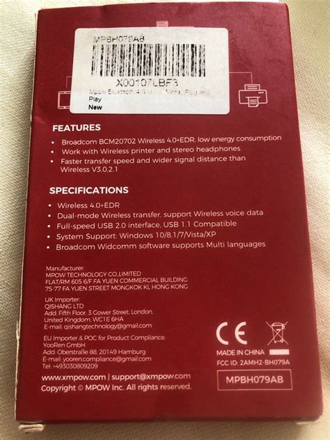 Mpow Wireless Usb Dongle Computers And Tech Parts And Accessories Networking On Carousell