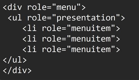 Html Role Presentation Enhancing Accessibility On Web Pages