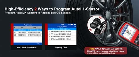Autel Tpms Programming Tool Ts508wf Tpms Sensor Programmer
