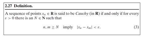 solved 4 show that the sequence is a cauchy sequence using