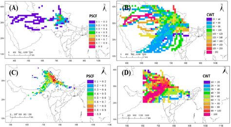 Potential Source Contribution Function Pscf And Concentration Download Scientific Diagram