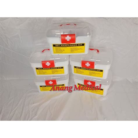 Anaphylactic Package Shock Kit Emergency Anaphylactic Kit Complete Shopee Malaysia