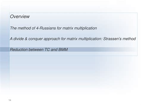 Ppt Reduction Between Transitive Closure And Boolean Matrix Multiplication Powerpoint