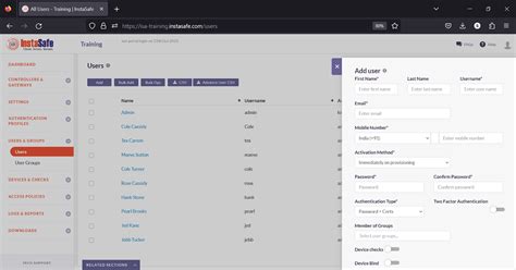 Configuring Local Users