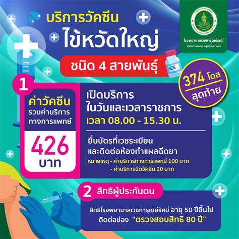 📢โร โรงพยาบาลเวชการุณย์รัศมิ์ สำนักการแพทย์ กรุงเทพมหานคร
