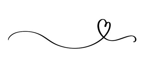 마음과 사랑은 소용돌이 분배기입니다 손으로 그린 스케치 낙서 스타일 연속 라인 낙서 심장 스레드 벡터 일러스트레이션 사랑과