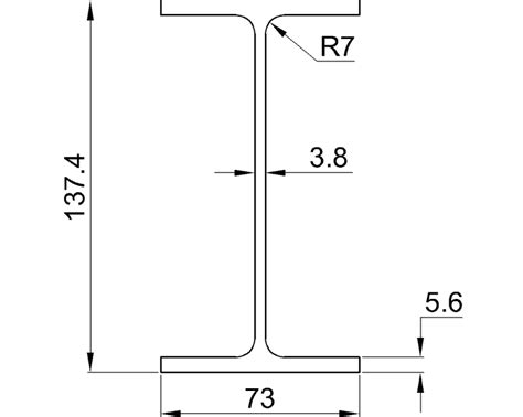 Ipe A 140 Your Steel Standards And Cad File Hub
