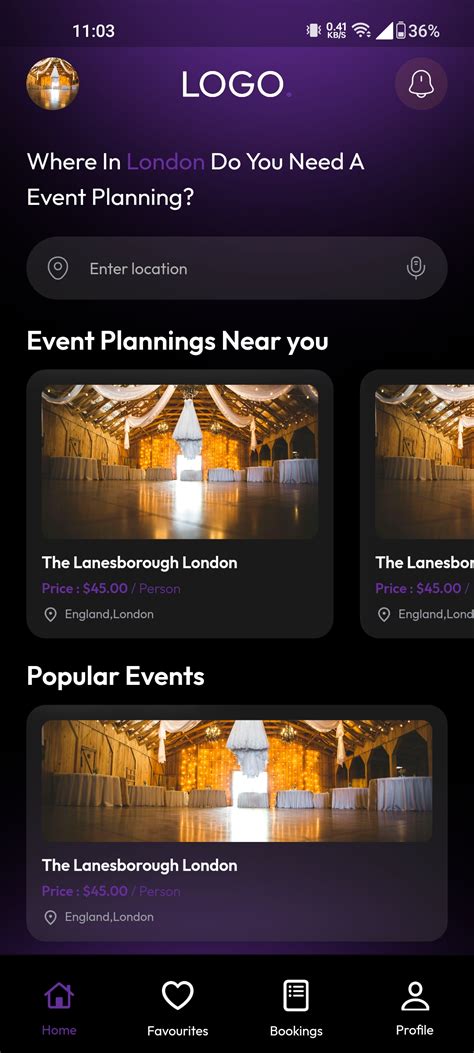 Event Planning App Event Management App Flutter Ui Kit By