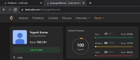 Yogesh Kumar On Linkedin Leetcode2023 Leetcodechallenge