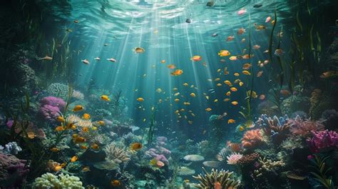 Premium Photo Great Barrier Reef Under Water World Fish Under Sea