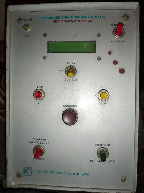 Electric Passenger Announcement System Power 3 6kw At Best Price In