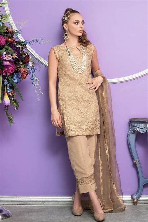 Bestseller Page 4 Maria Nasir Gold Bodycon Dresses Pakistani Formal Dresses Fashion