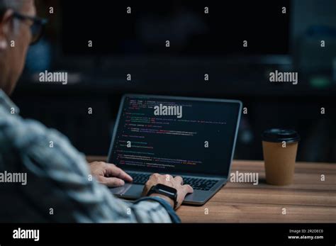 Programmer Coding Compiler Encode Debug And Developer Application