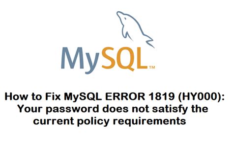 جی بلاگ رفع خطای mysql error 1819 hy000