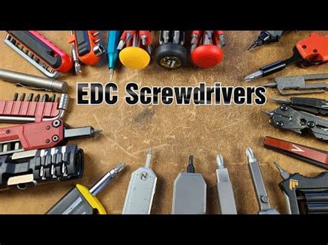 EDC Screwdrivers DIY Multitool Toolkit YouTube