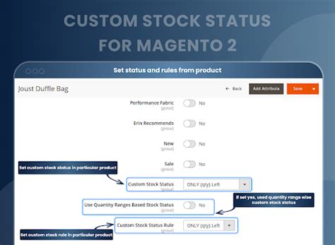 How To Display Custom Product Stock Status In Magento 2