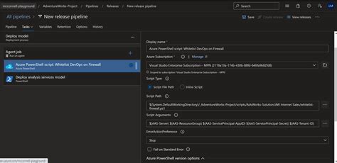 Deploy An Azure Analysis Services Model From Source Control Using Azure