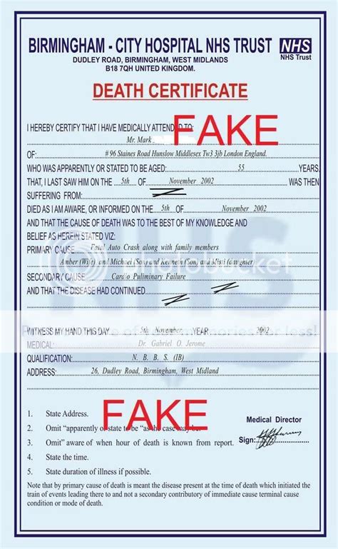 Certificate Of Inheritance Usa