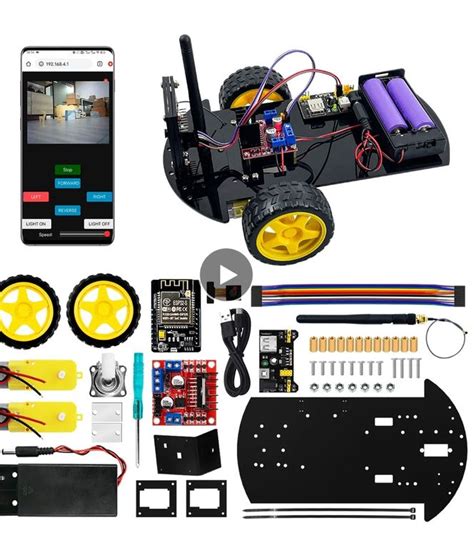 Roboter Auto Kit Wifi ESP32 Kamera Starter Kit für Arduino Kaufen auf