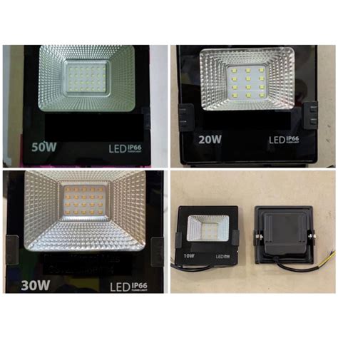 Jual Lampu Sorot Led Outdoor W W W W W Watt Led Sorot Tembak Led Floodlight