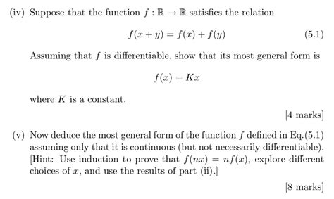 solved iv suppose that the function f r → r satisfies the