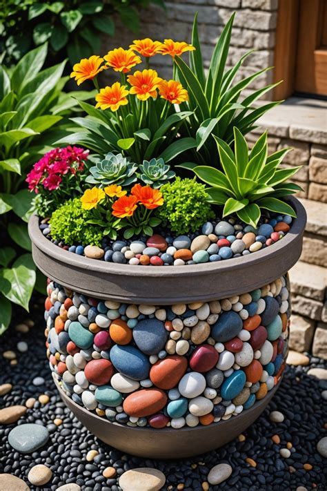 How To Put Down Rock Pebbles In A Garden