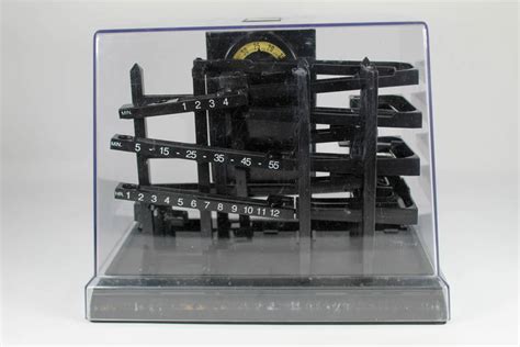 Time Machine Ball Bearing Kinetic Clock