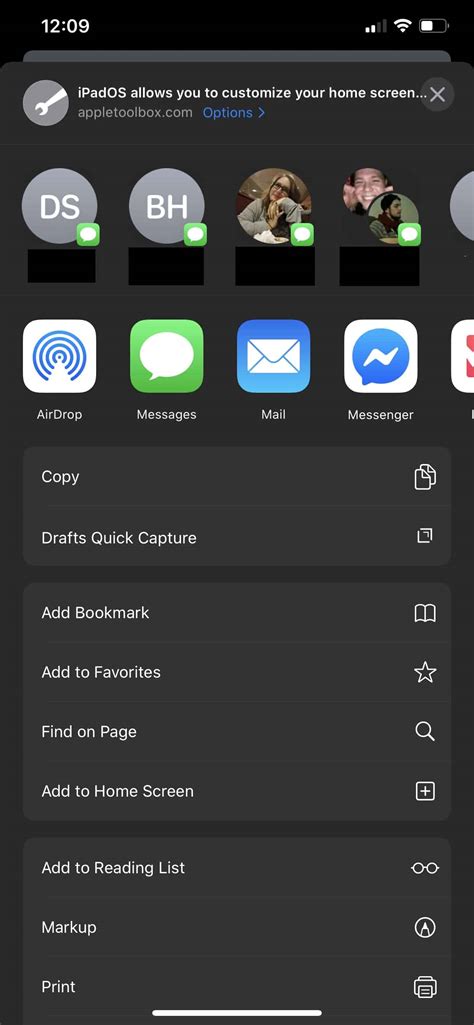 Create Favorite Actions In The Share Sheet With IOS 13 IPadOS