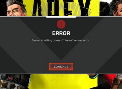 Apex Legends Internal Sever Error Are Apex Servers Down March 14th 2022 Status Fortnite Insider