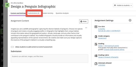 Blackboard Ultra Create And Grade Assignments Faculty Support Hub