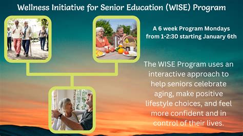 Wellness Initiative For Senior Education Wise Program Empowering Wellness Initiative For Senior Education Wise Program Empowering