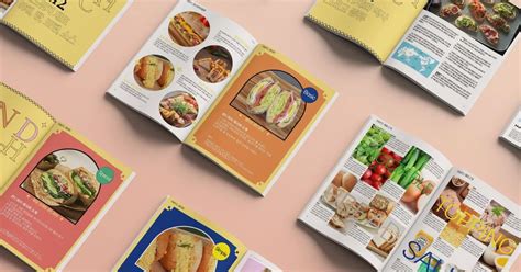 요리잡지 디자인 디자인하루키 숨고 숨은고수