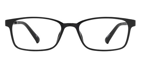 Holmen Rectangle Prescription Glasses Black Mens Eyeglasses