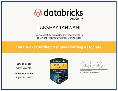 Databrickscertified Machinelearning Ai Mlflow Sparkml Databricks