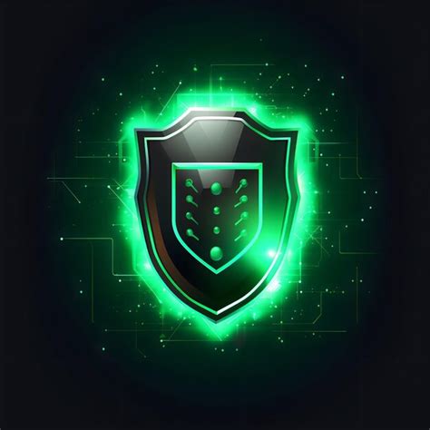 Premium AI Image Artificial Intelligence Shield Created With Generative AI