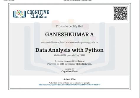 🎓 I Happy To Share My Experiencei Have Successfully Completed Data