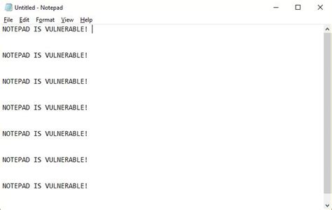 Notepad Found Vulnerable To A Code Execution Flaw