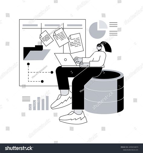 Php Mysql Development Abstract Concept Vector Stock Vector Royalty