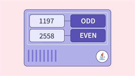 Java Program To Check Whether A Number Is Even Or Odd