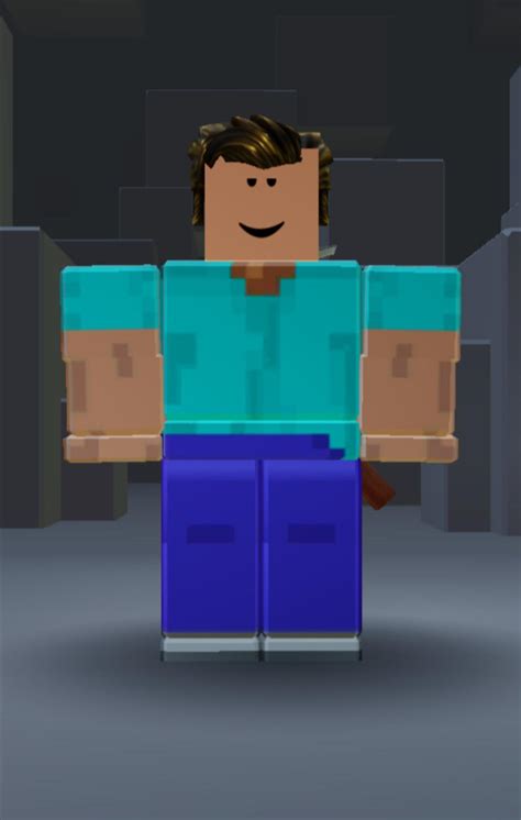 Behold I Made Steve In Roblox R Gocommitdie