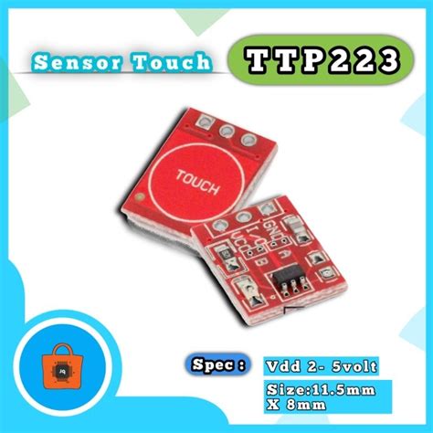 Jual Saklar Sentuh Touch Sensor Sentuh Capacitive Ttp223 Switch Shopee Indonesia