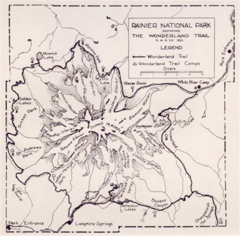 Mount Rainier Maps Npmaps Free National Park Maps