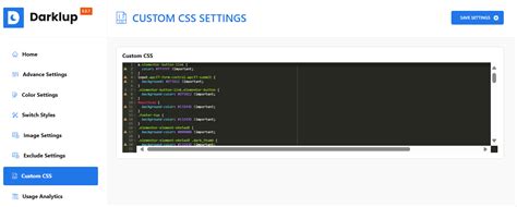 How To Use Custom Css For Advanced Dark Mode Styling Darklup