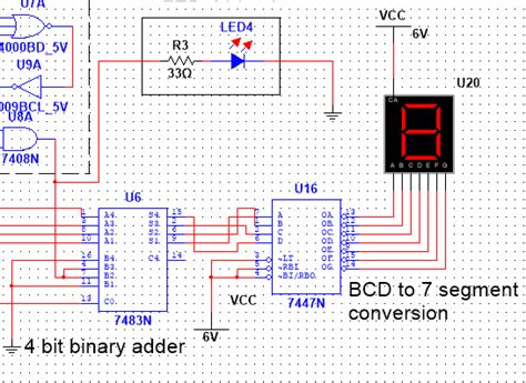 Solved 1 Construct A 4 Bit 2s Complement Addersubtractor Circuit