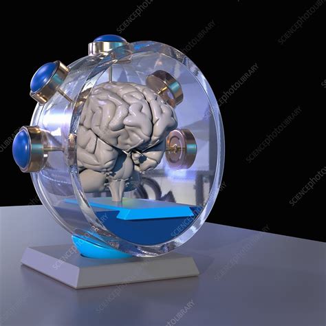 Brain Computer Interface Illustration Stock Image C Science Photo Library