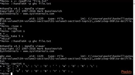 Building An Application With Functional Haskell File I O And Laziness