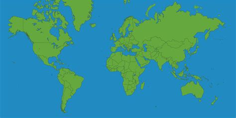 Graphics How Can I Generate An Interrupted Projection Of A World Map